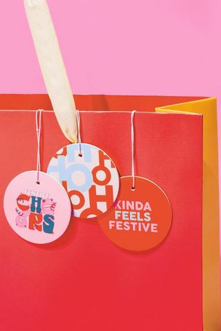 6 Pack Festive Gift Tags