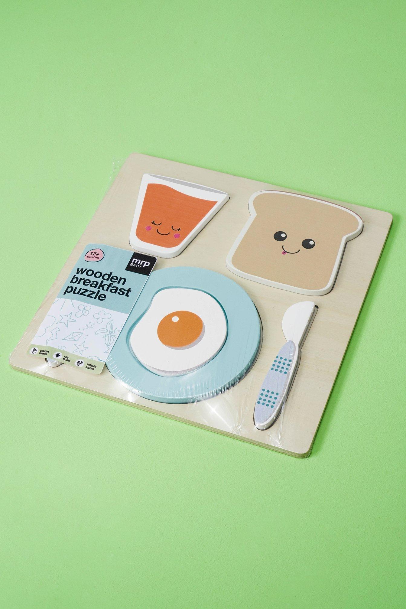 Wooden Breakfast Puzzle