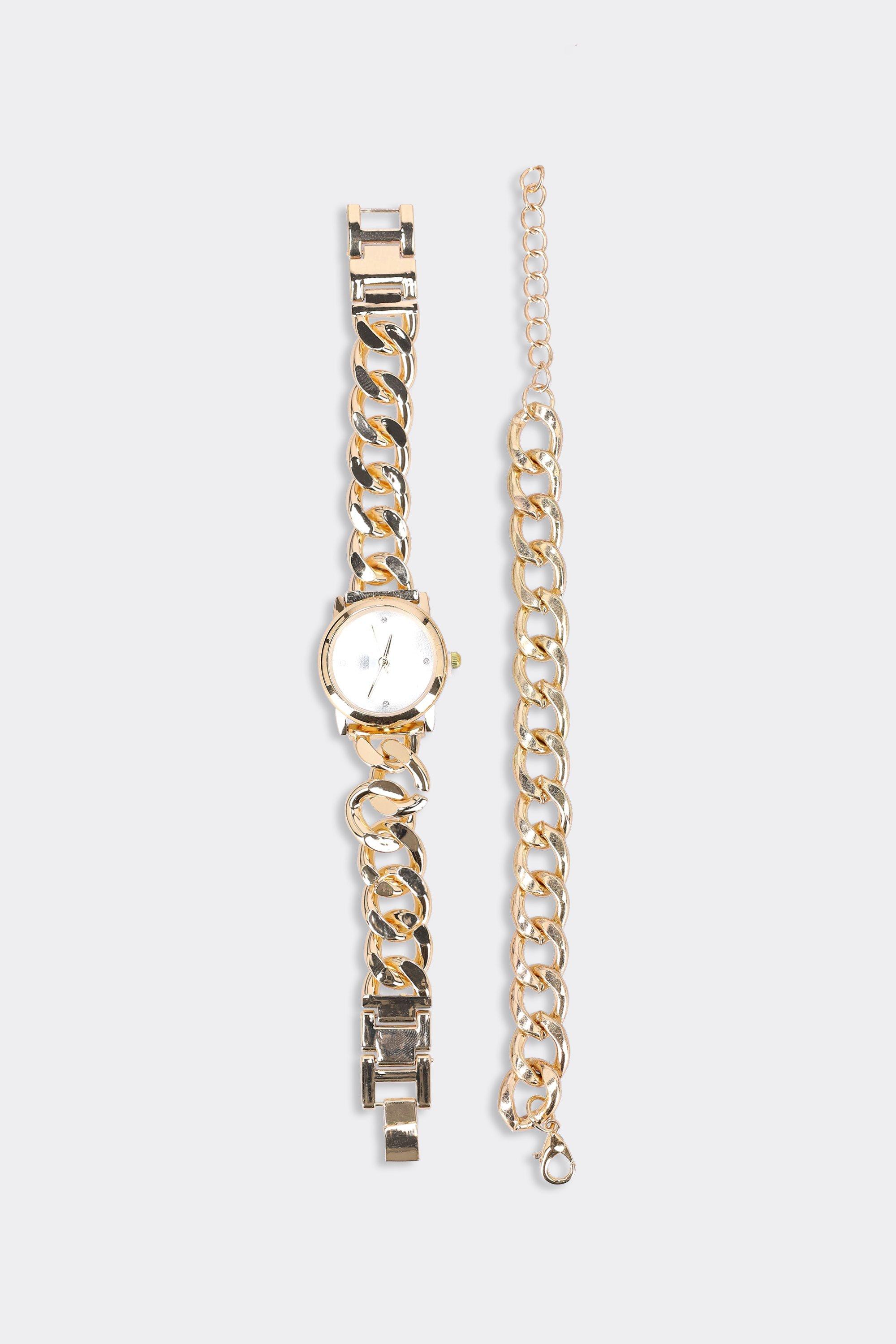 Watch And Bracelet Combo