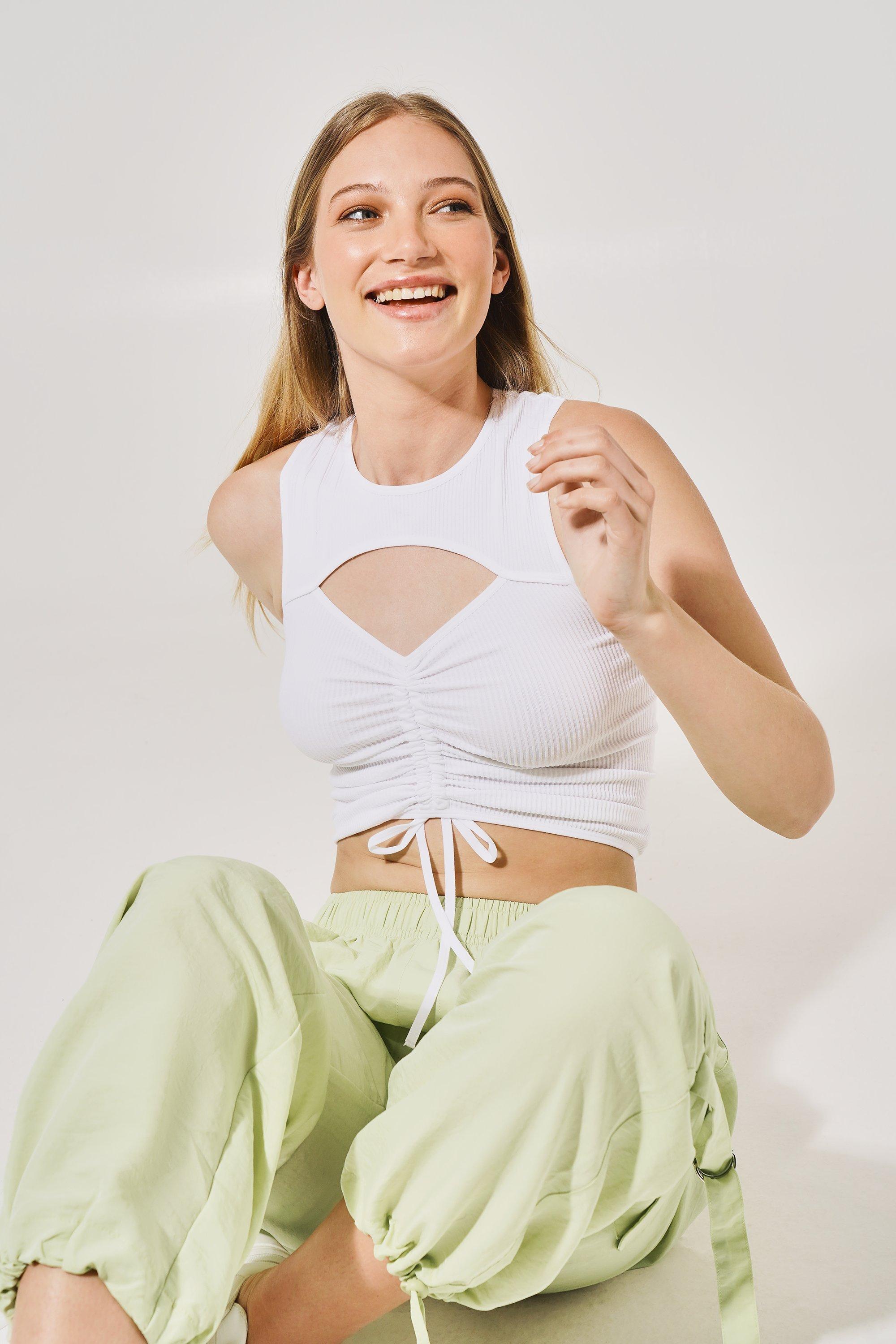 Seamless Cut Out Top