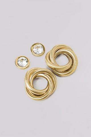 2 Pack Stud Earrings