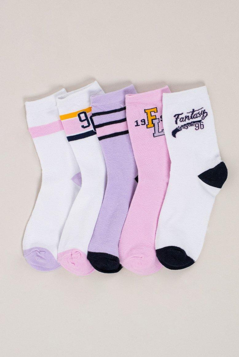 5 Pack Socks