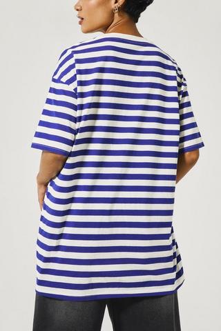 Stripe Oversized Top