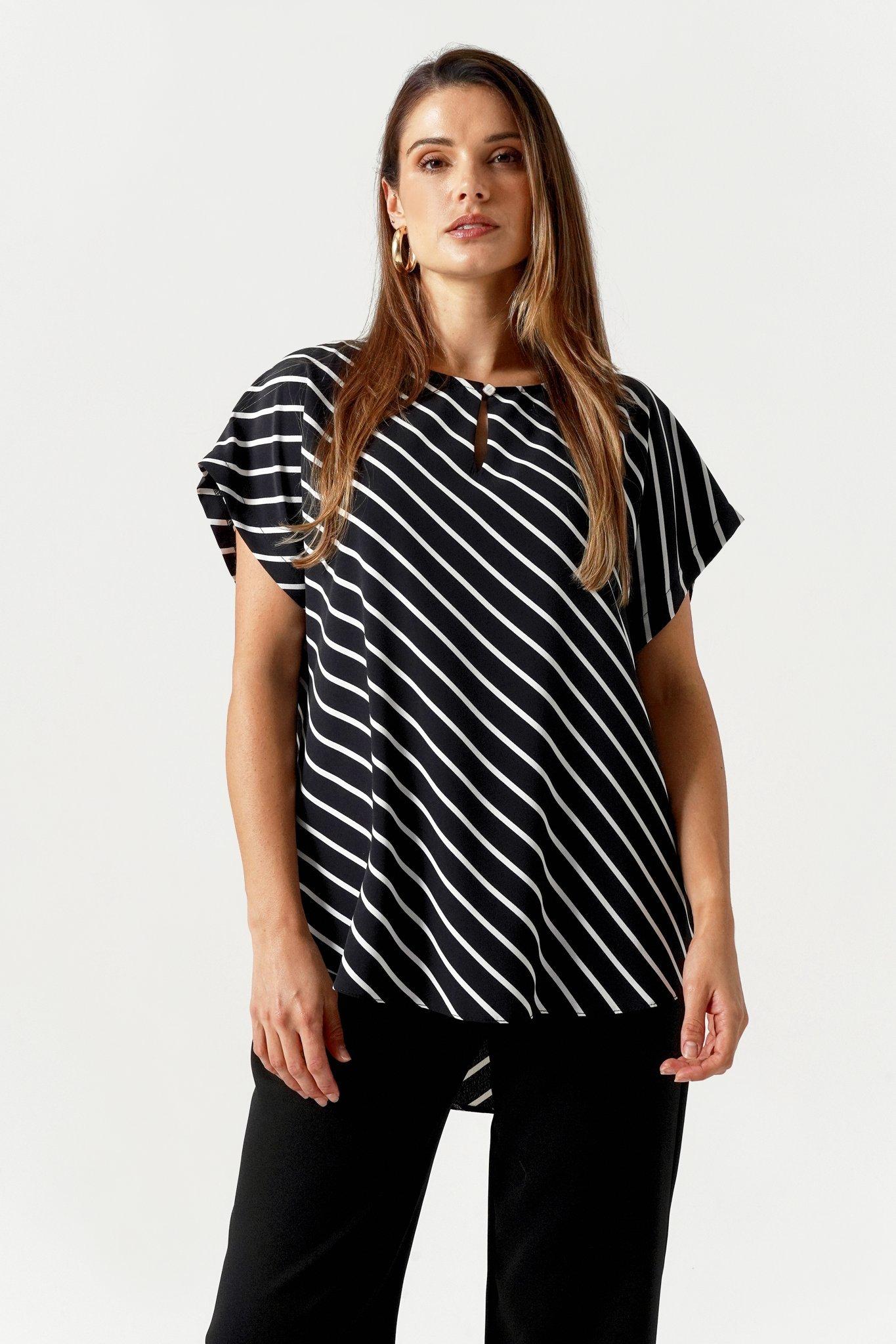 Stripe Boxy Top