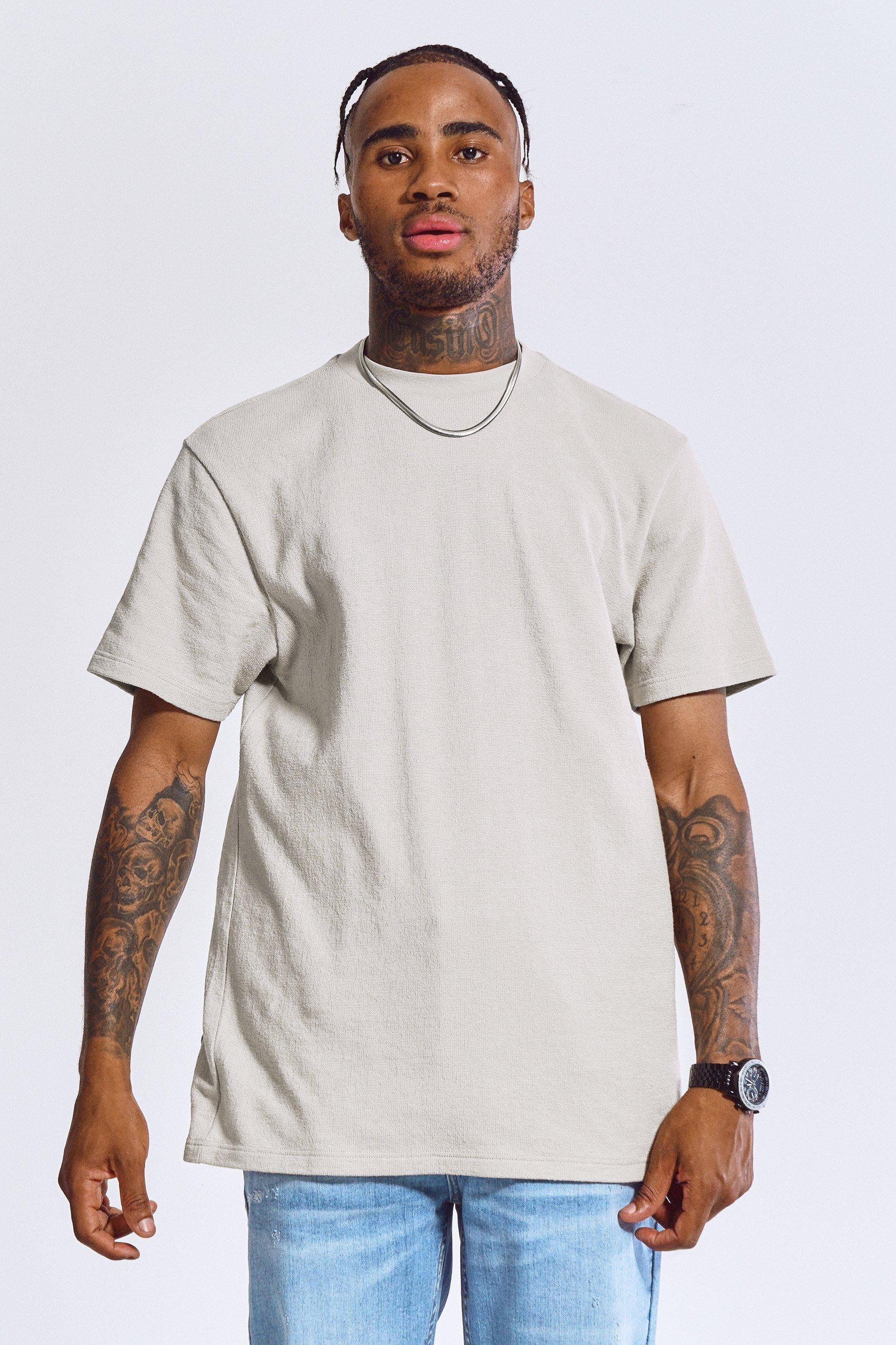 Textured T-shirt