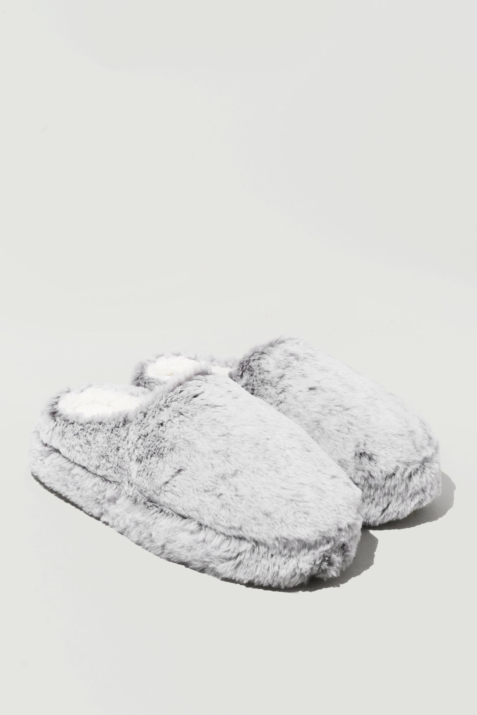 Platform Fluffy Slipper
