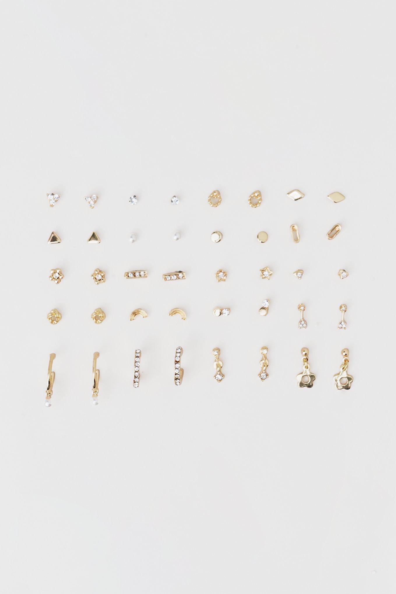 20 Pack Stud Earrings