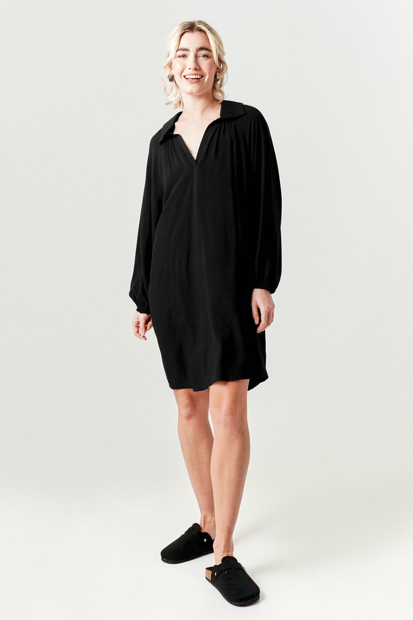 Henley Shirt Dress Henley Shirt Dress