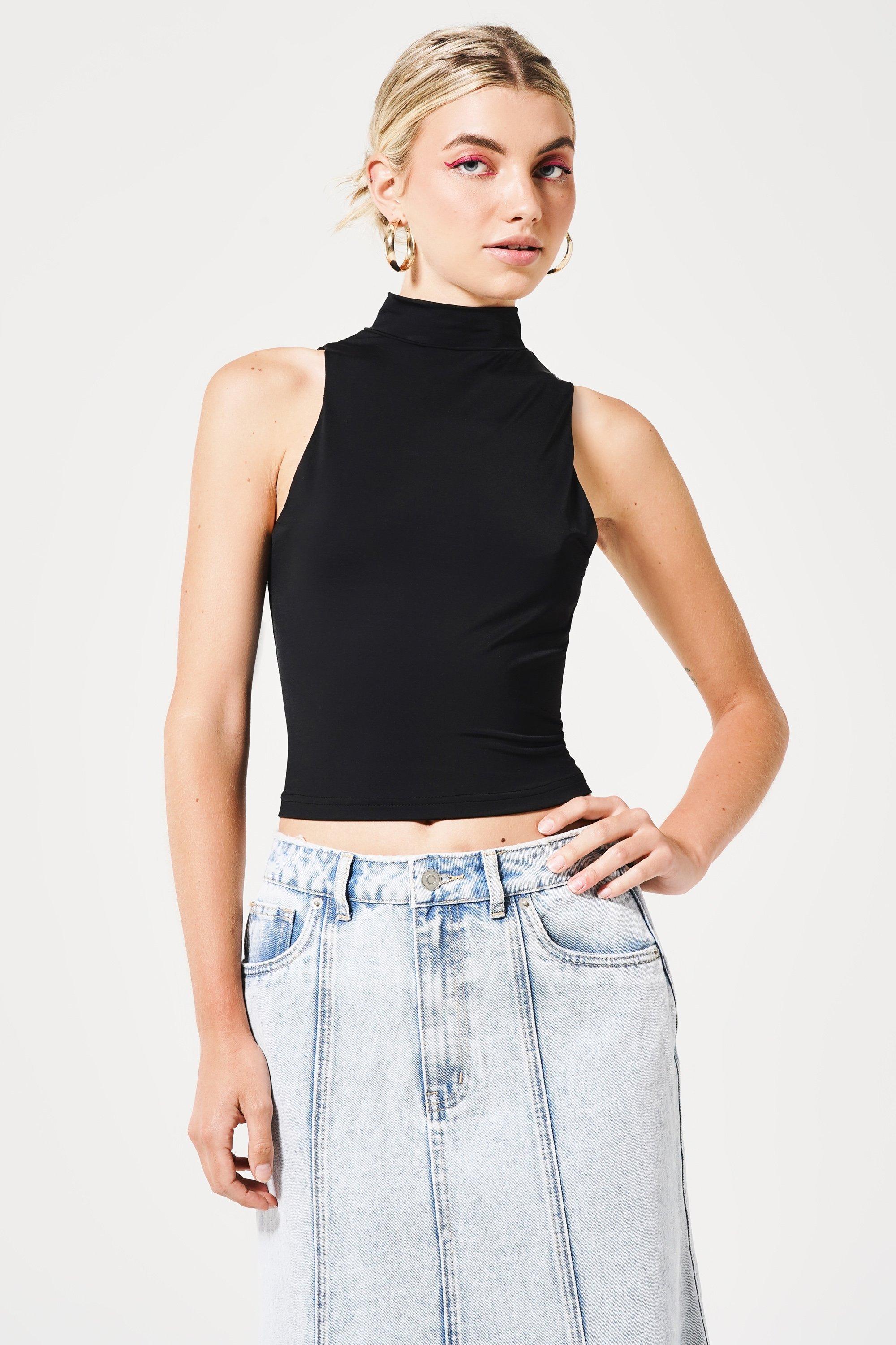 Skin Tight Turtle Neck Top