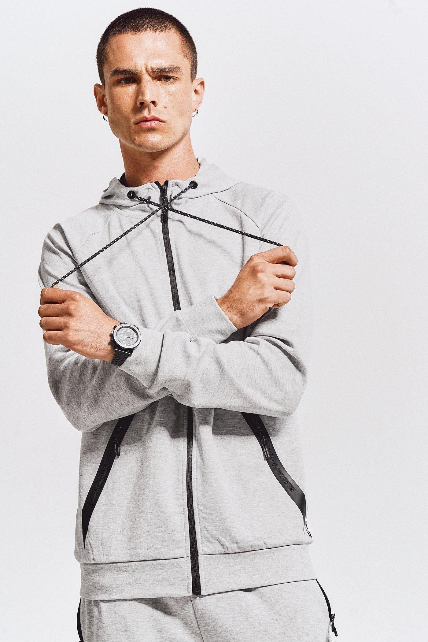 Zip Through Active Hoodie