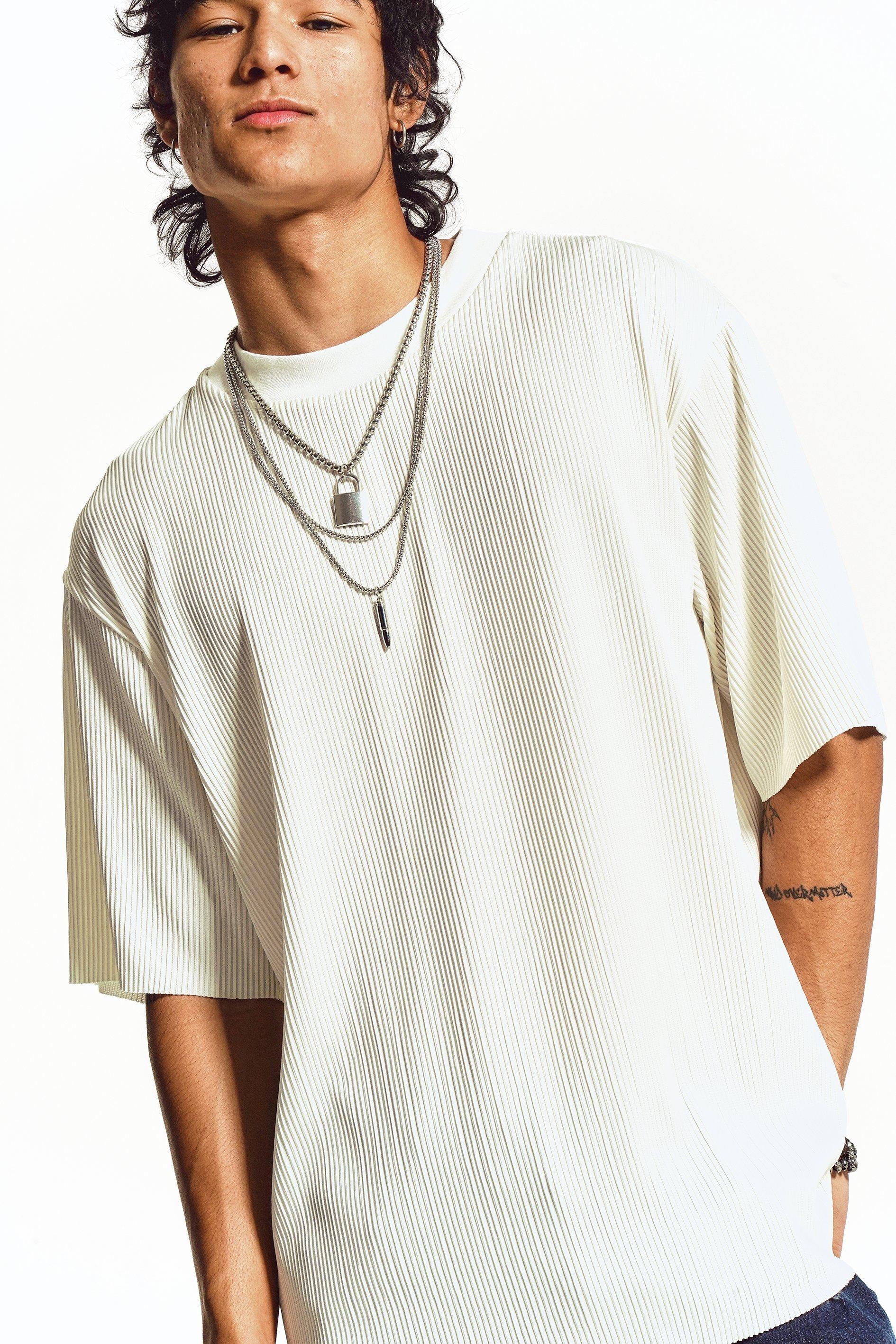 Rib Textured T-Shirt