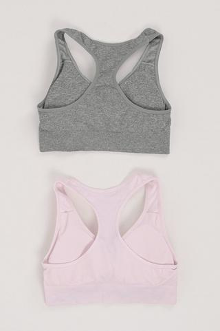 2 Pack Crop Bras