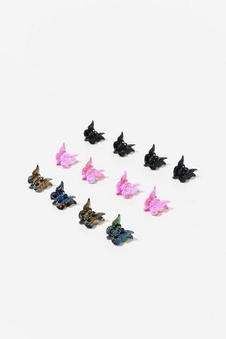 12 Pack Butterfly Clips