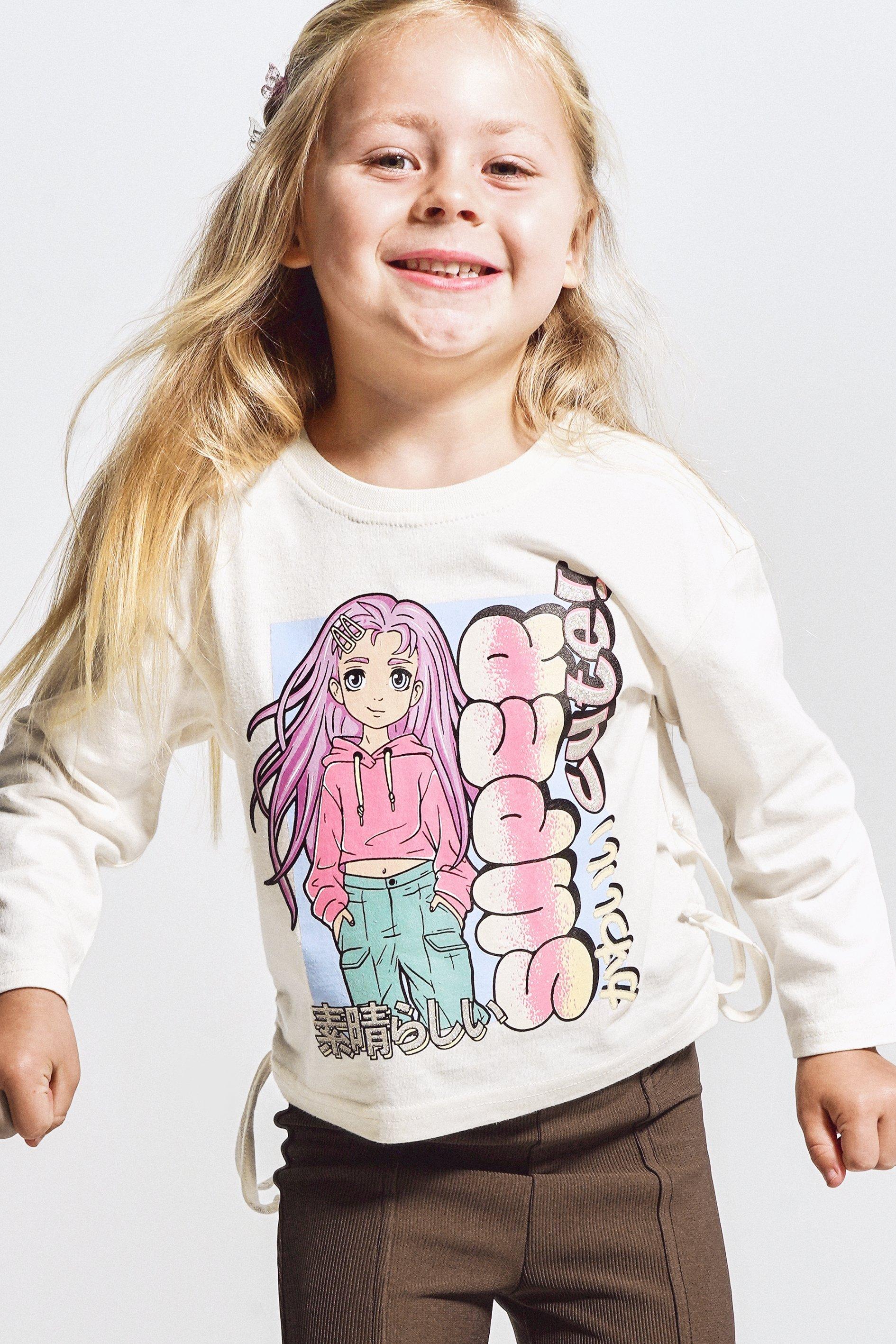 Side Ruched Boxy Top