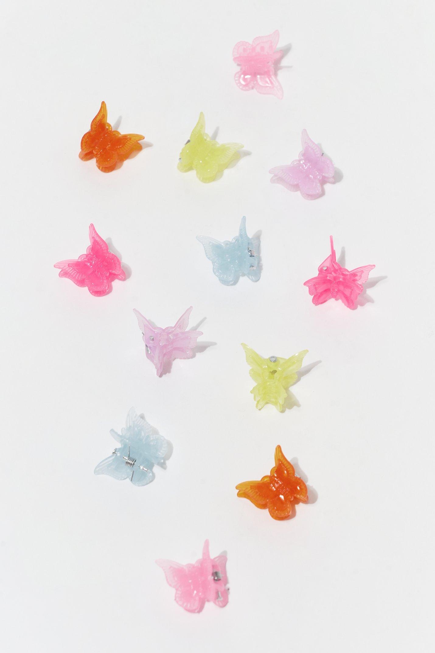 12 Pack Butterfly Clips