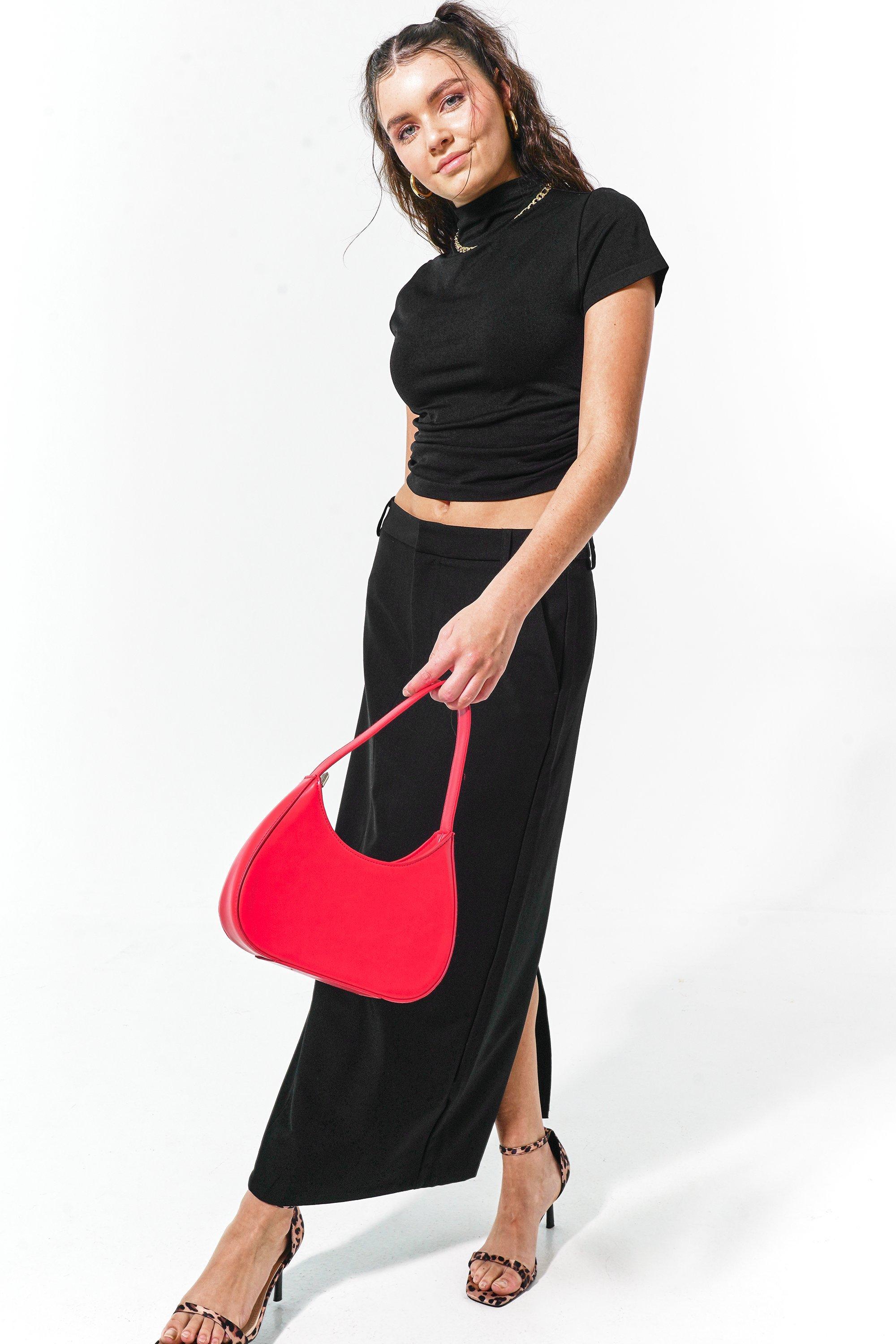 Tailored Column Skirt