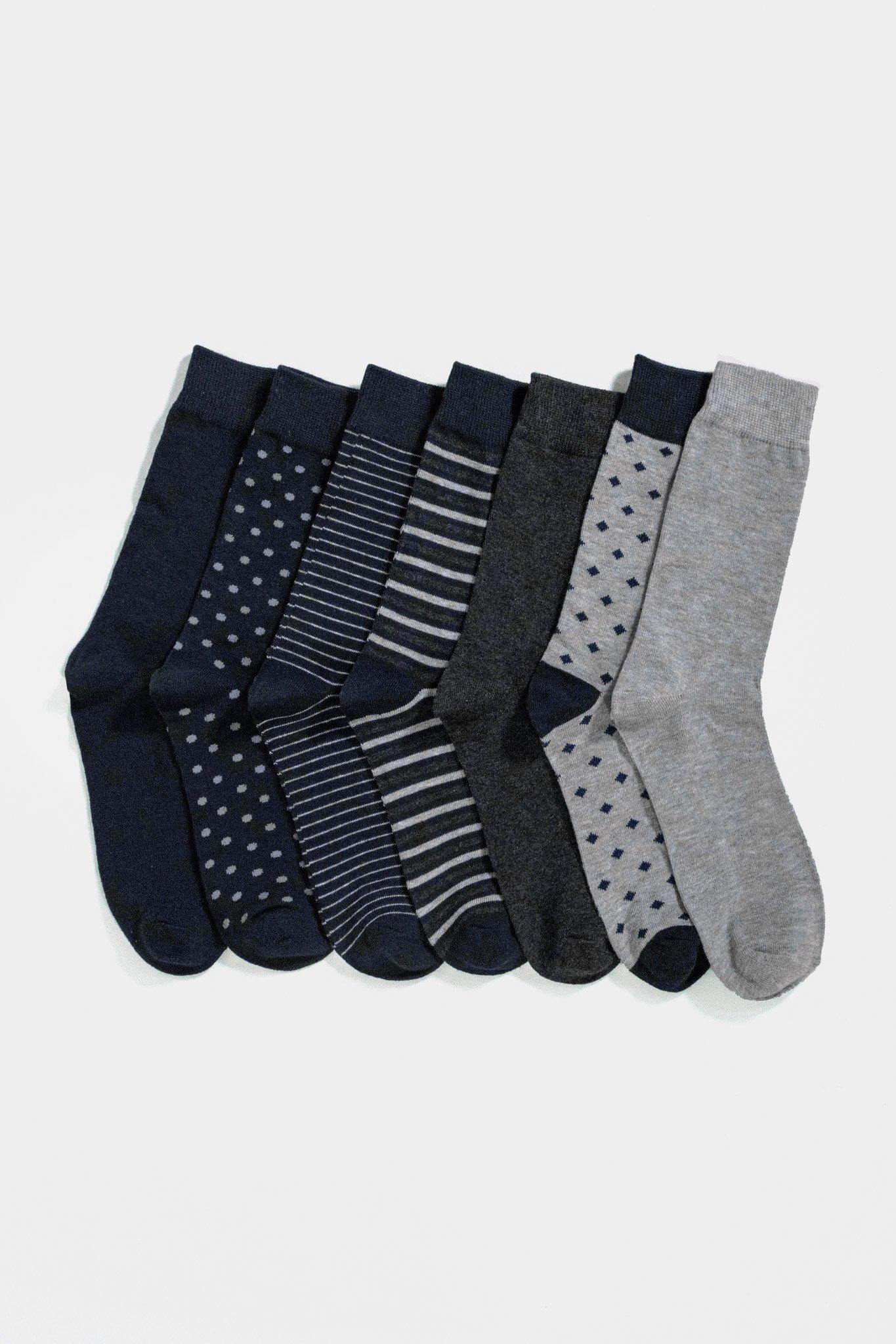 7 Pack Socks