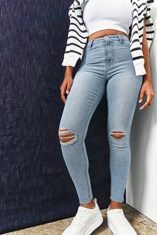 Mr Price Ladies Denim jeans | Skinny jeans, high-rise, tube, balloon ...