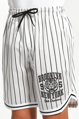 Stripe Basketball Shorts