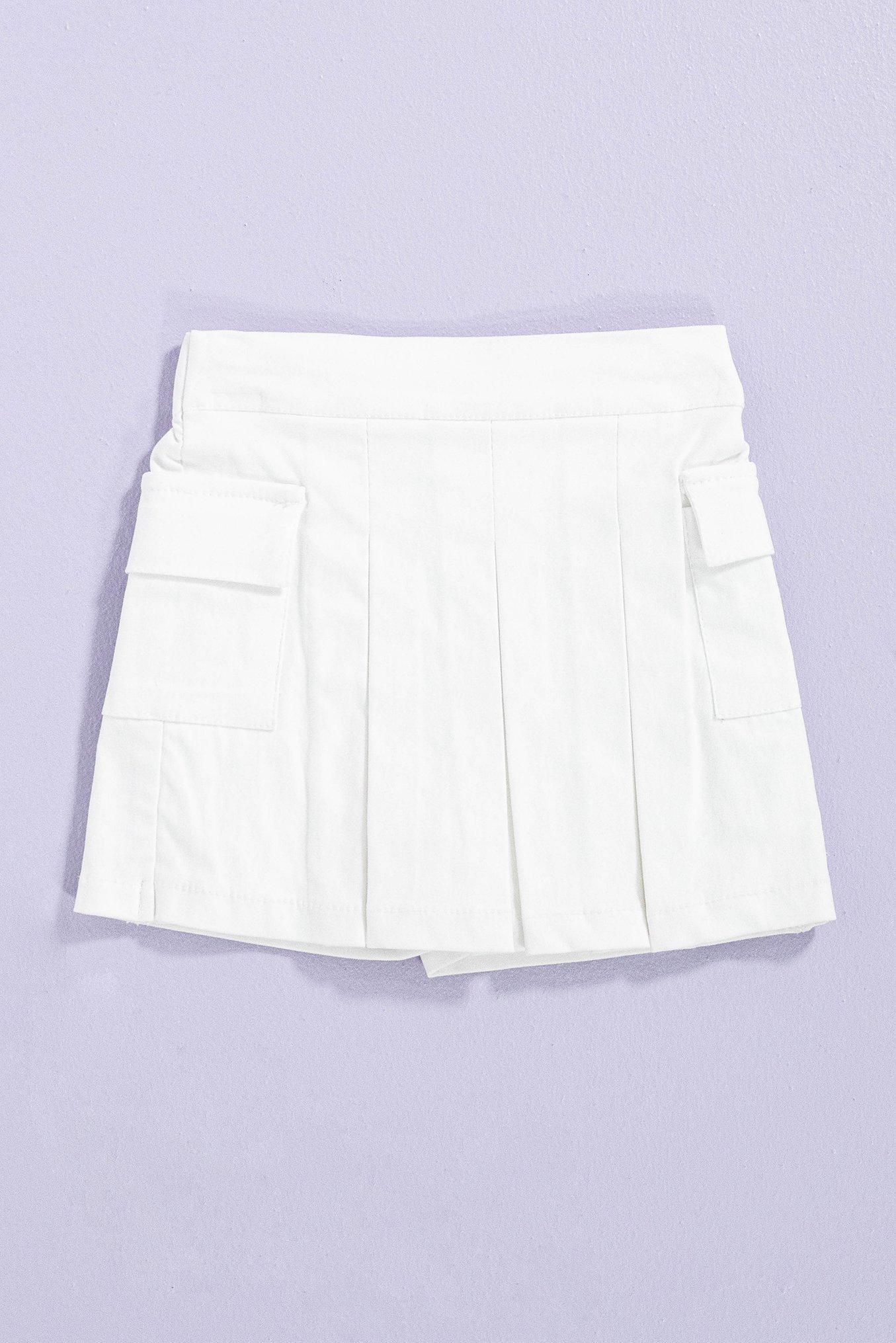 Pleated Skort