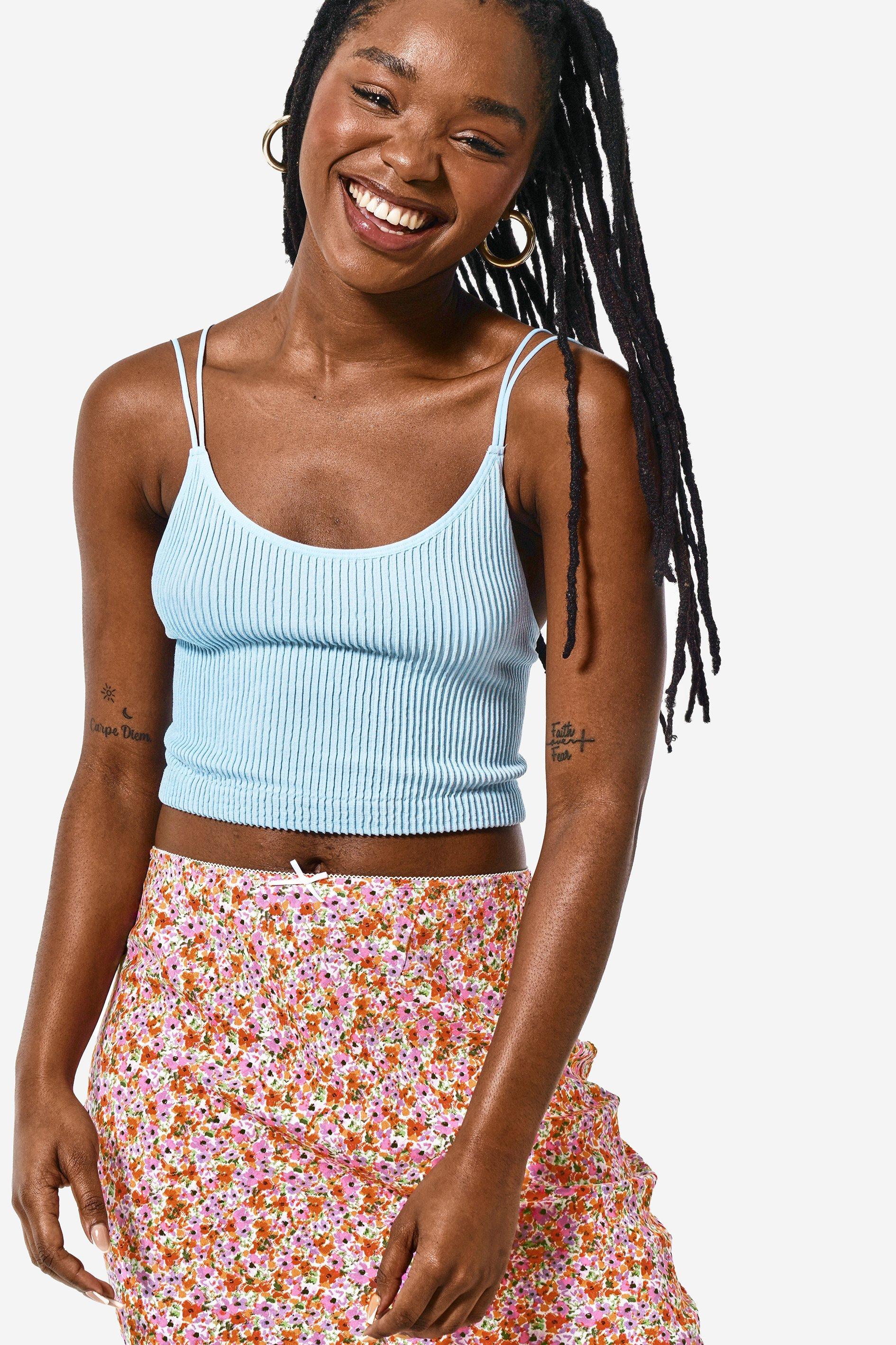 Seamless Stripe Cami Top