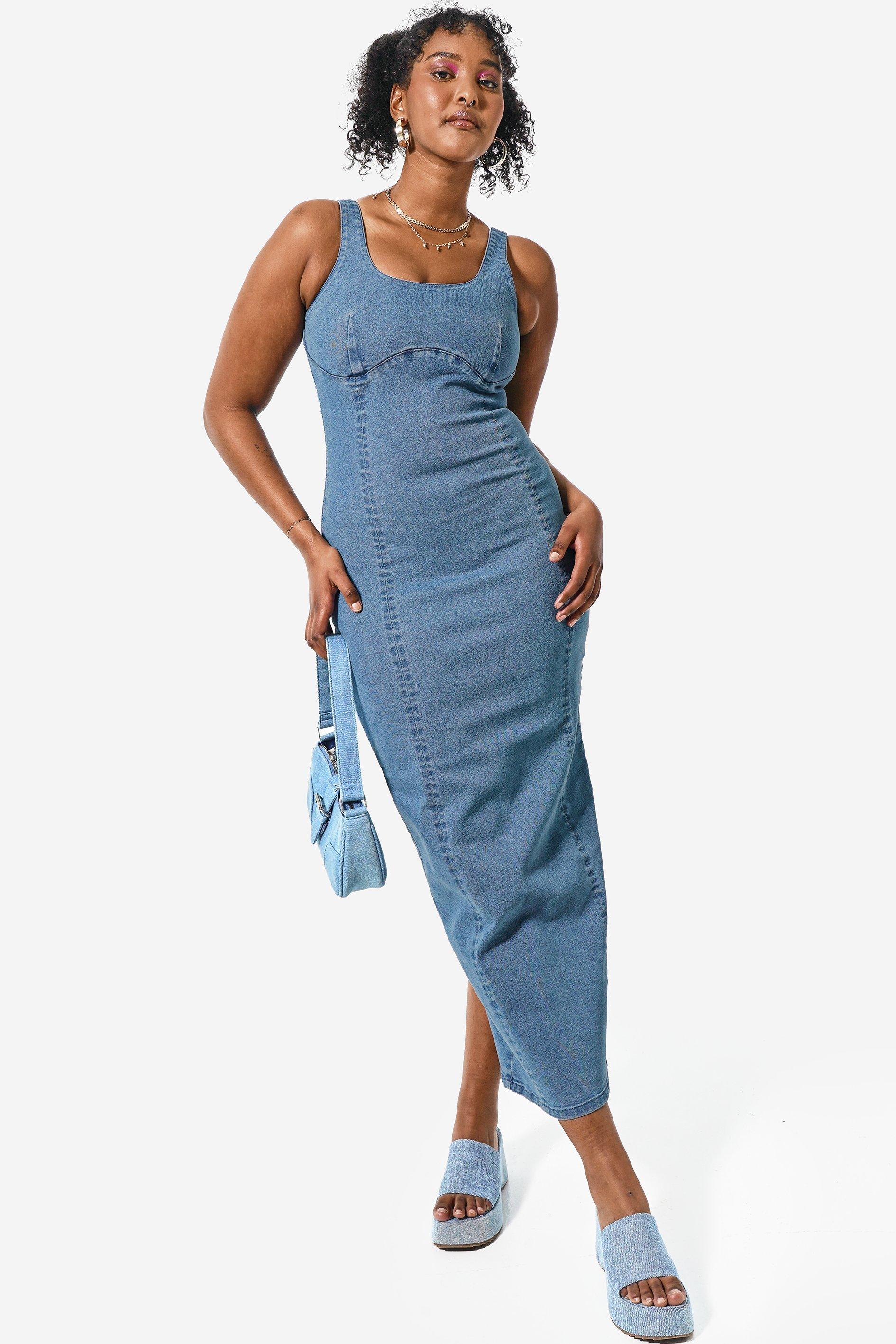 Denim Bodycon Dress