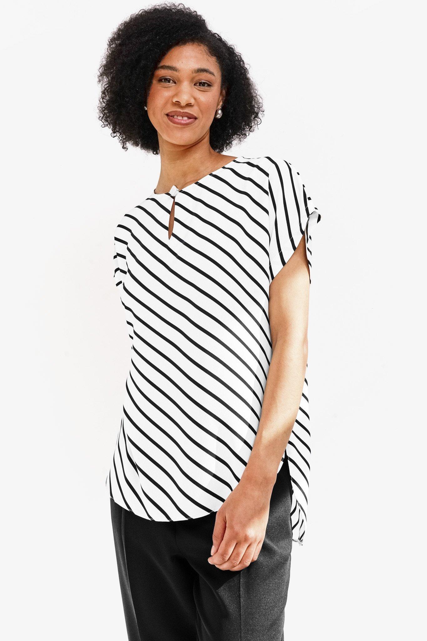 Stripe Boxy Top