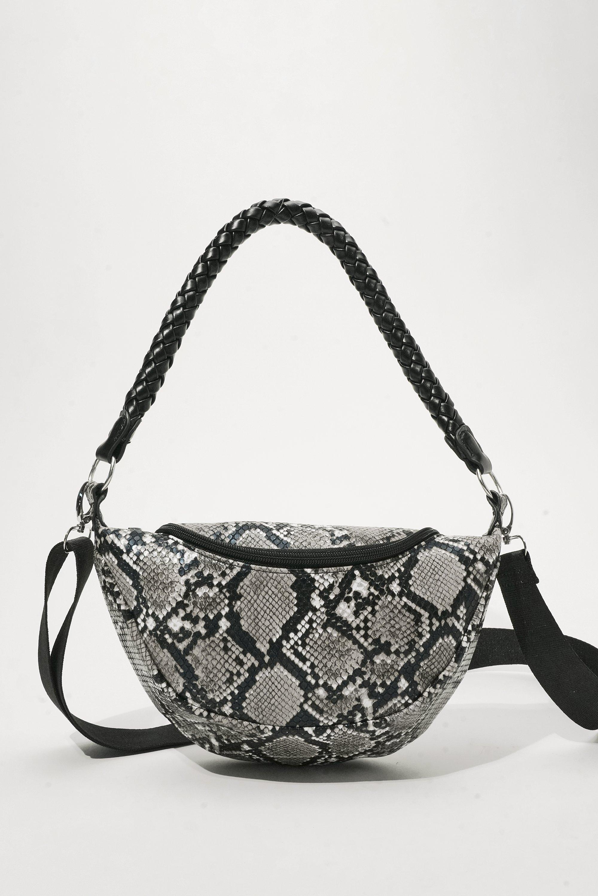 Snakeskin Crossbody Bag