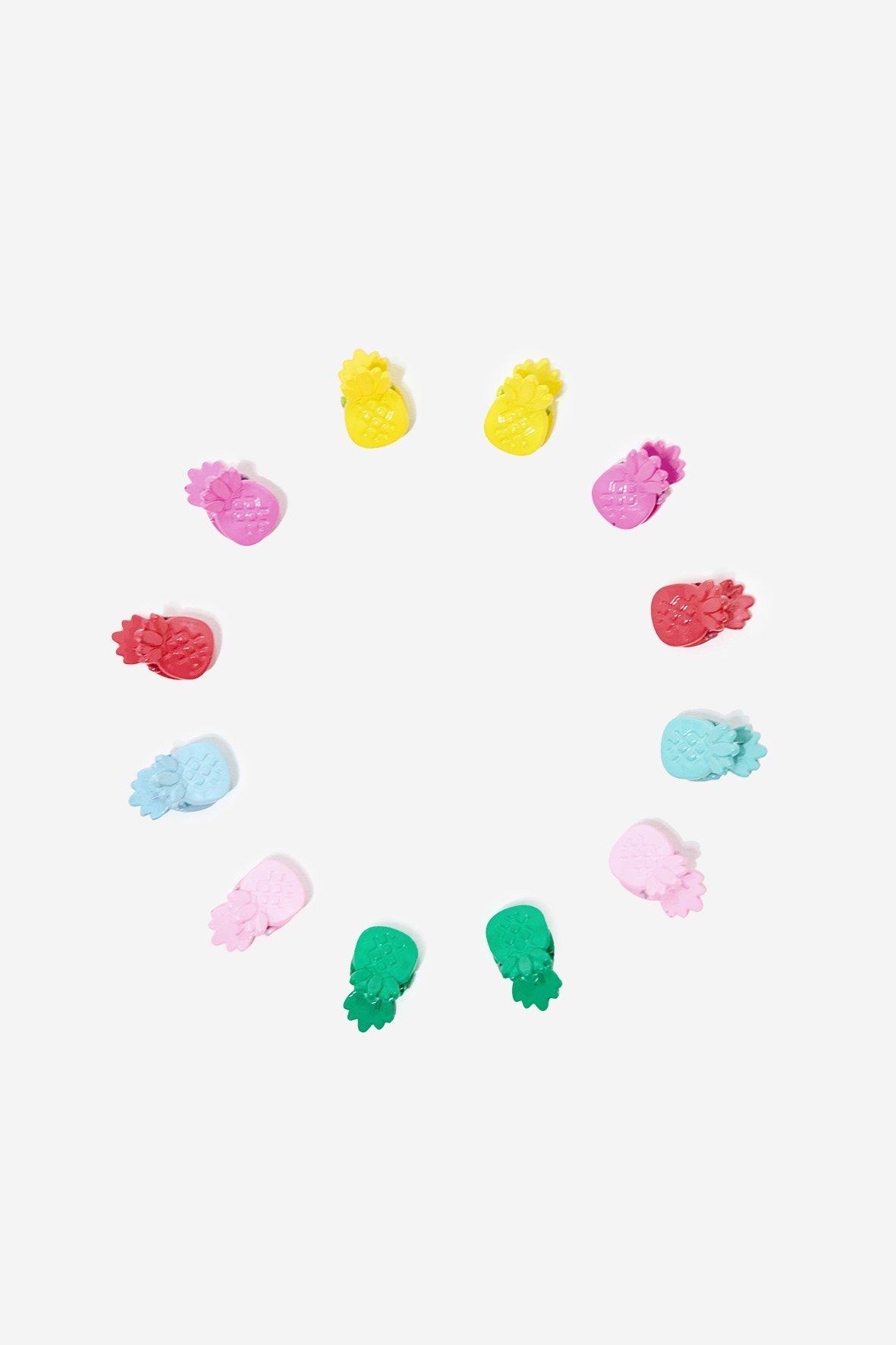 12 Pack Summer Fruit Clips