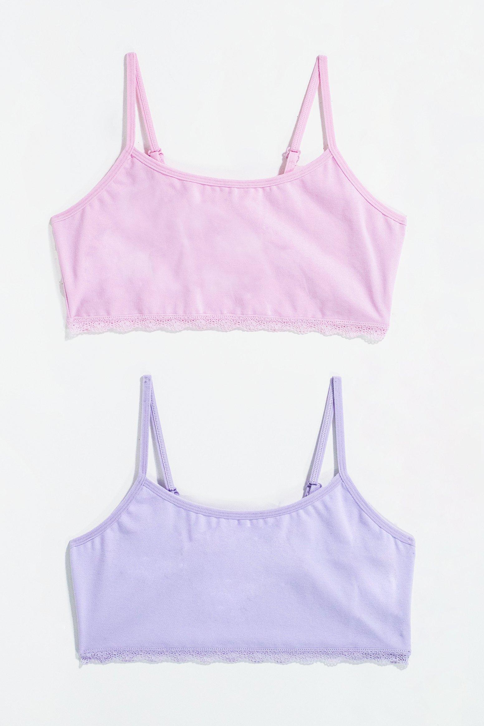2 Pack Crop Bras