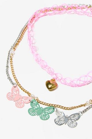 Butterfly Layered Chain Set