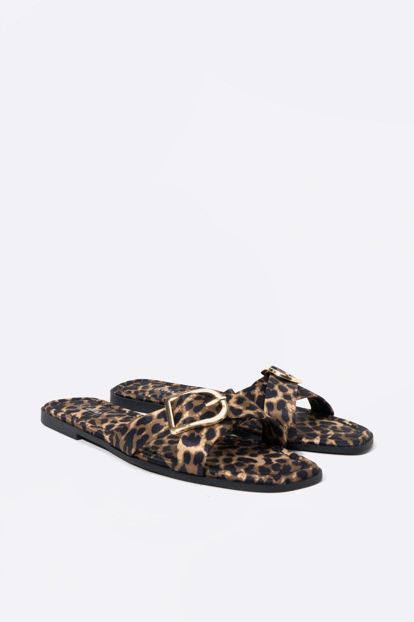 Leopard Print Sandal