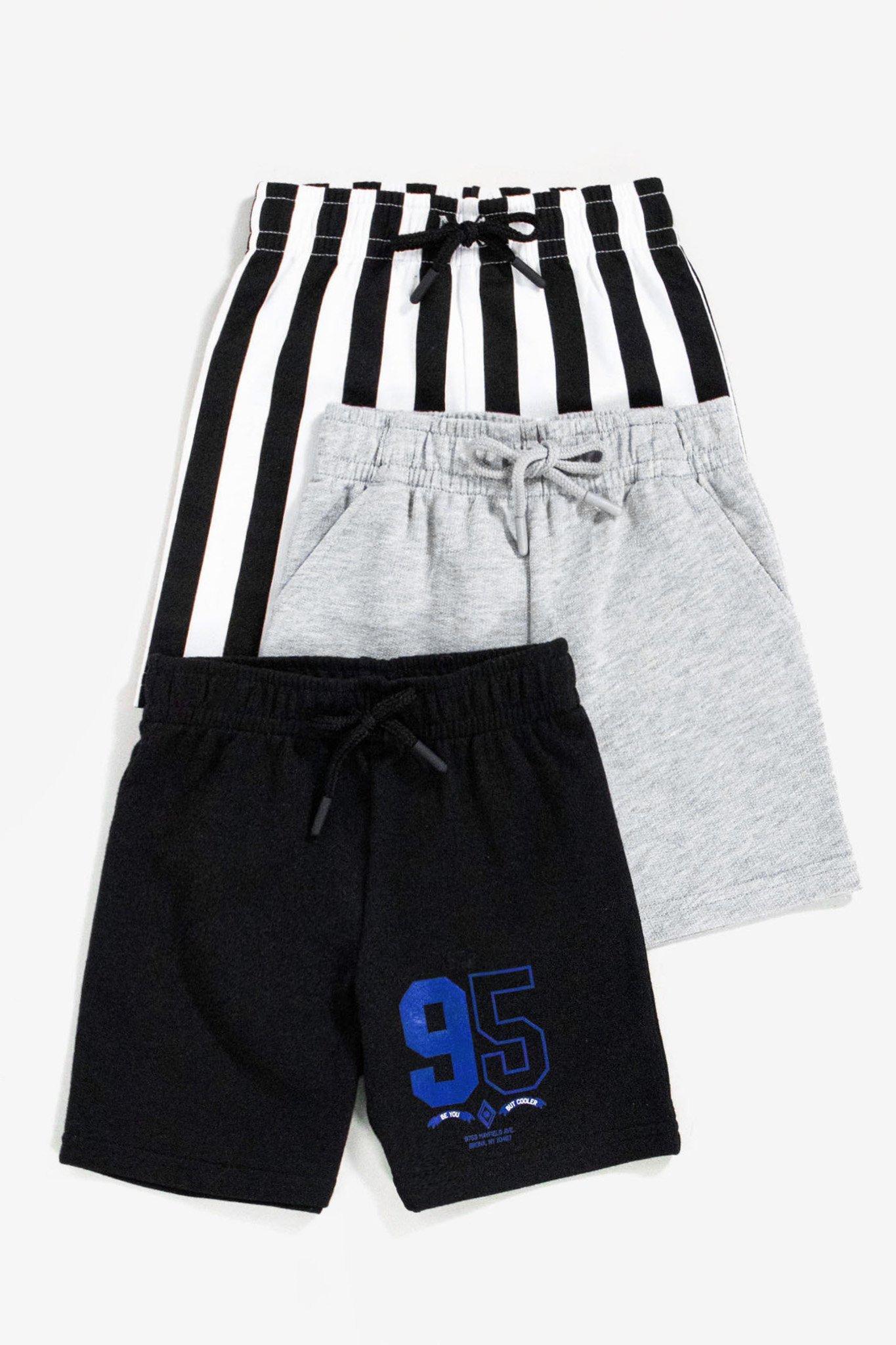 3 Pack Shorts
