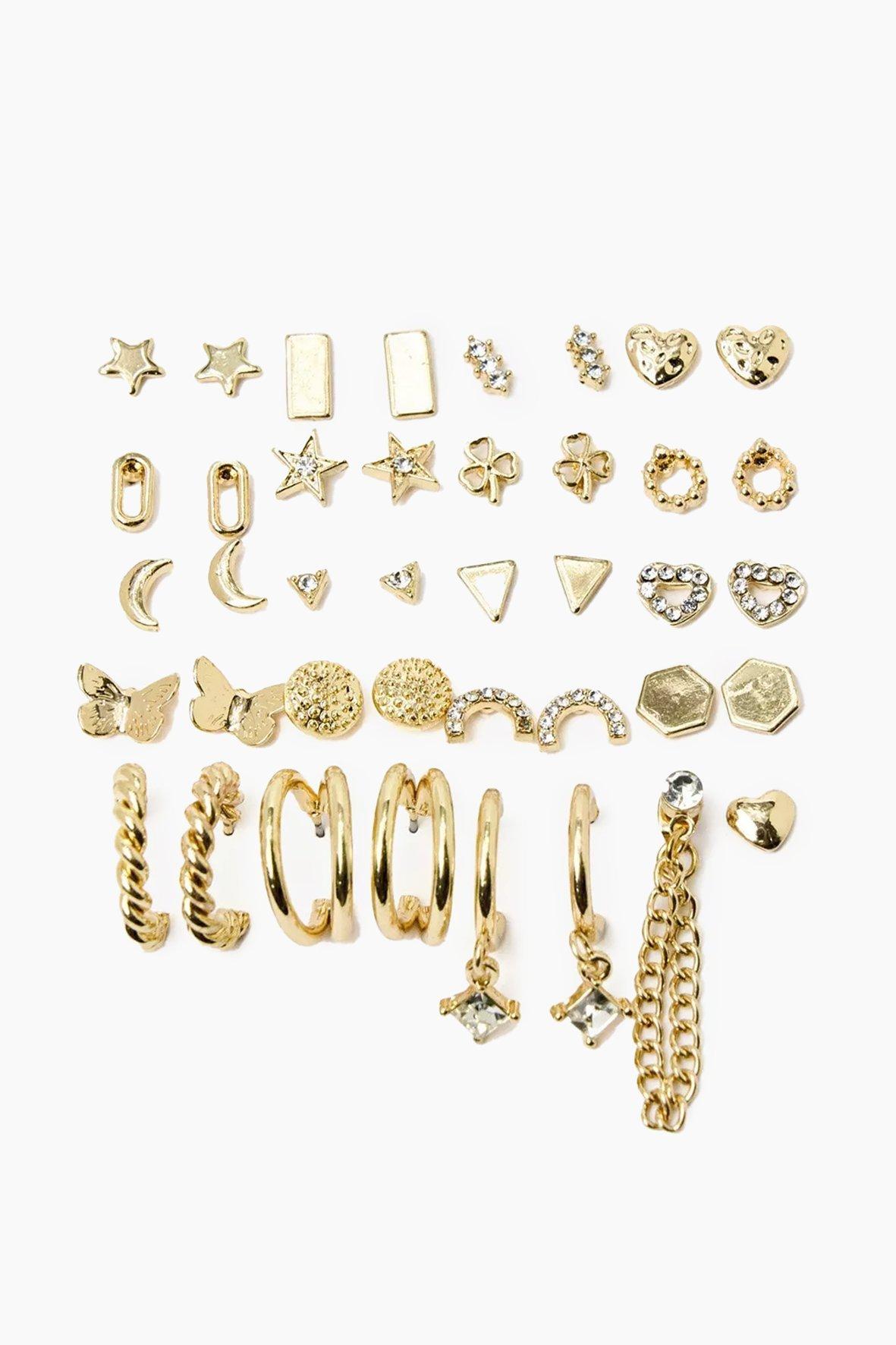 20 Pack Stud Earrings