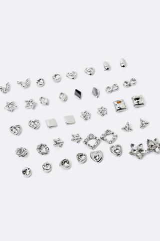 20 Pack Stud Earrings