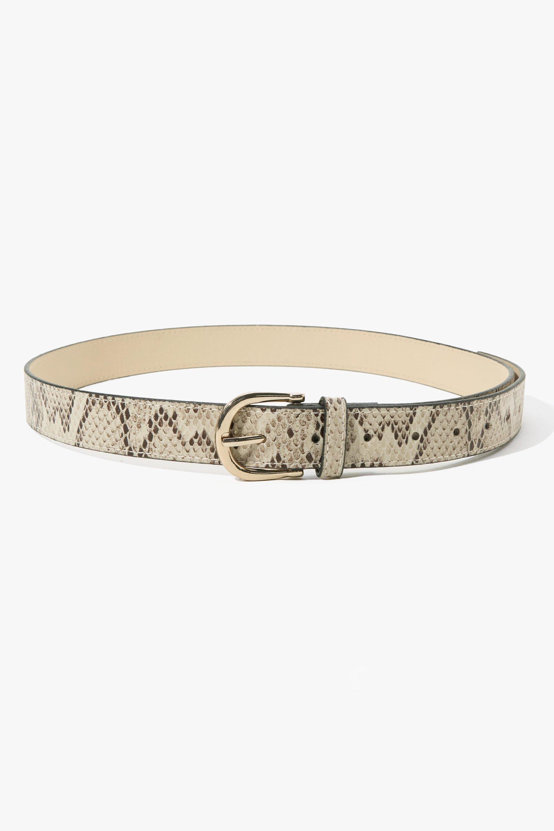 Snakeskin Belt