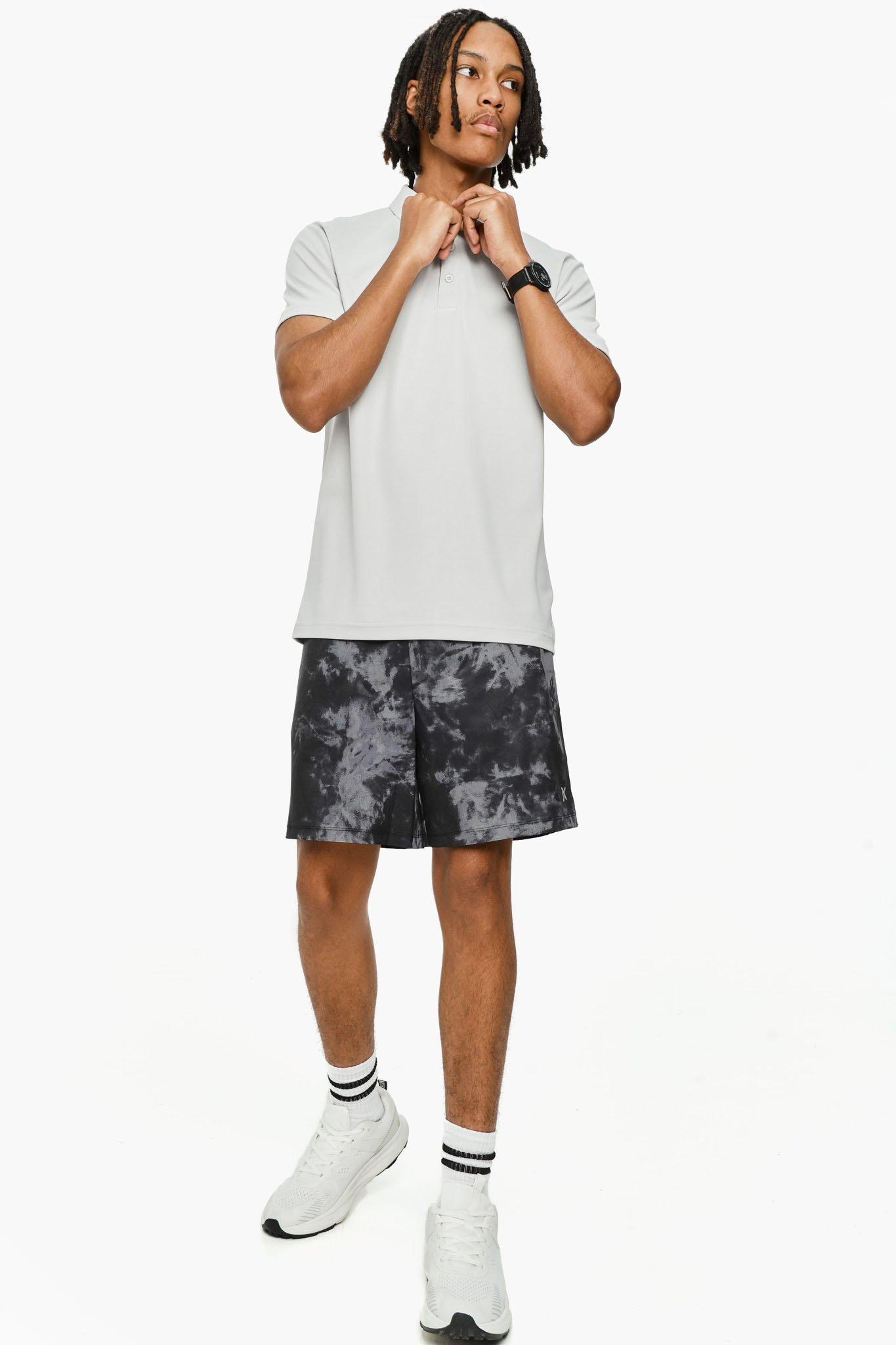 Tie-Dye Active Shorts