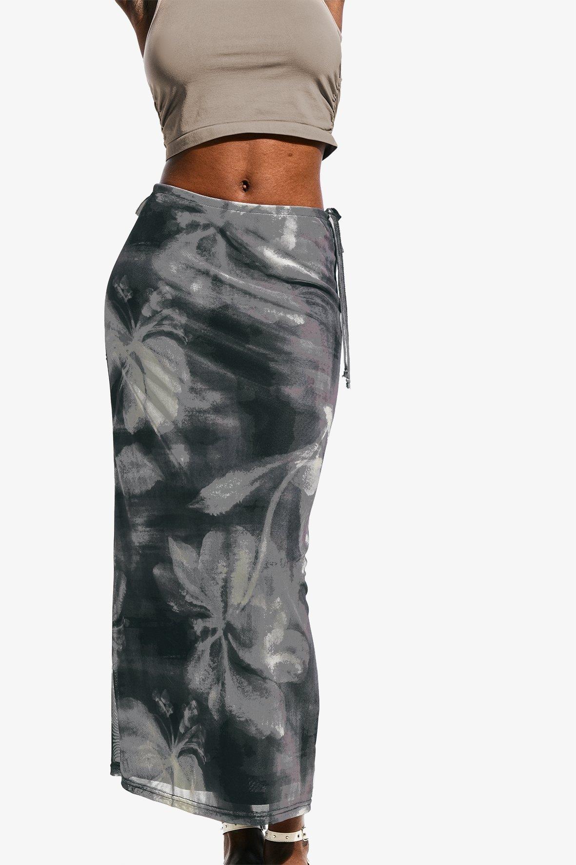 Mesh Column Skirt