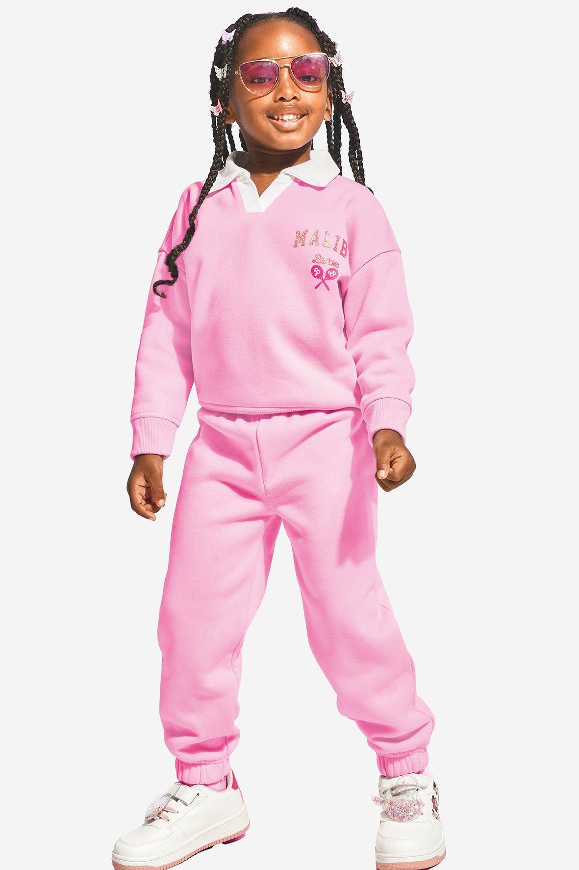 Barbie Sweat Top And Joggers Set