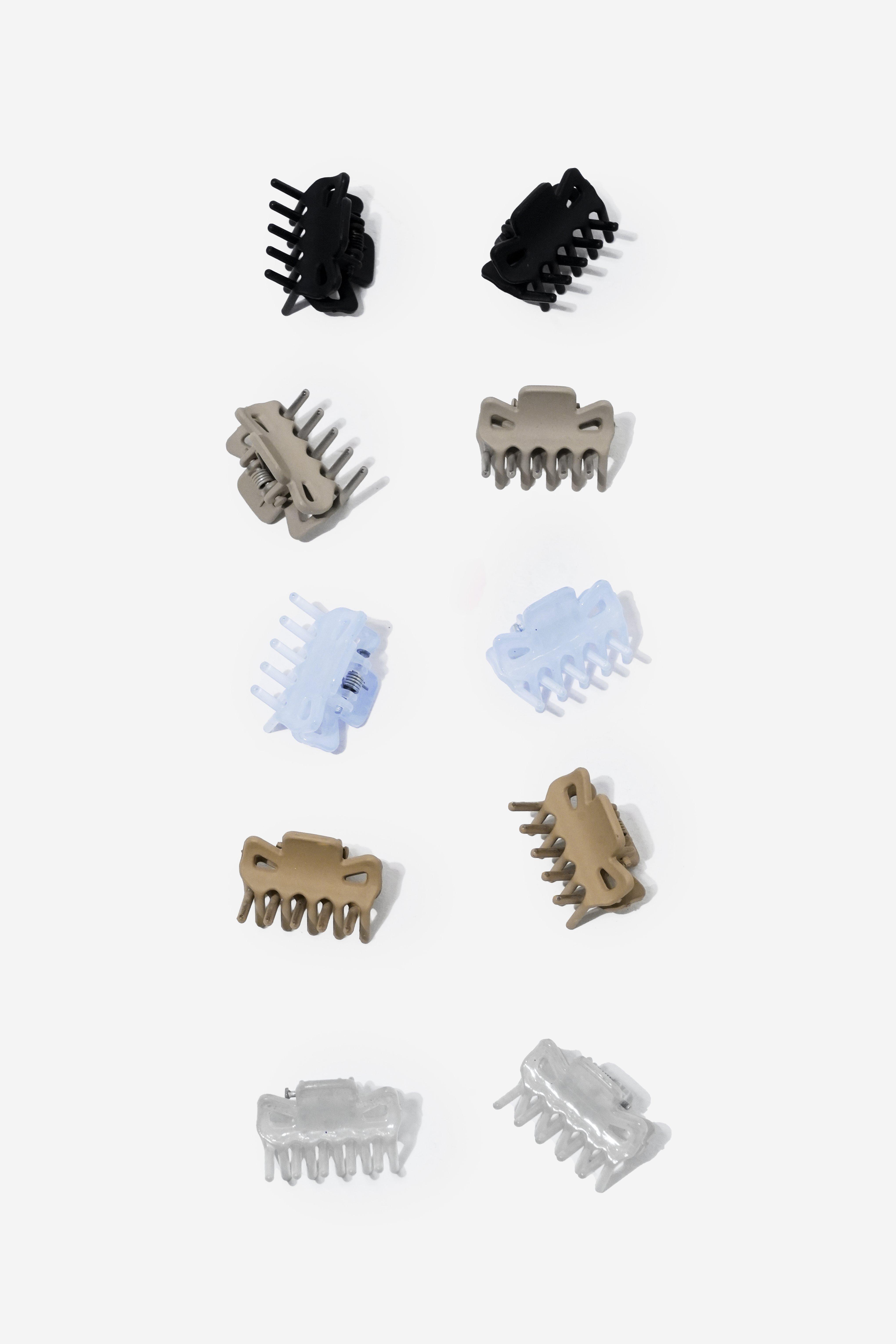 10 Pack Mini Hair Claw