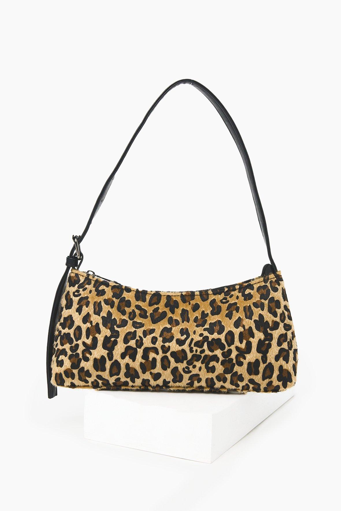 Leopard Print Shoulder Bag