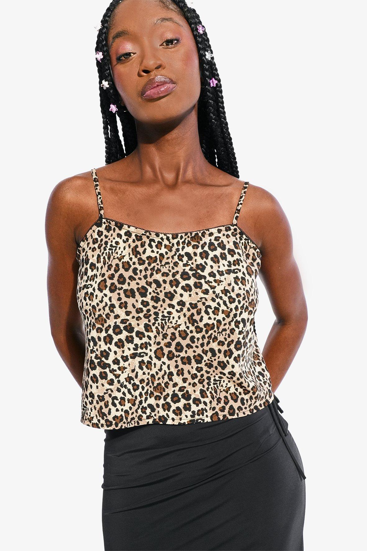 Leopard Print Cami Top