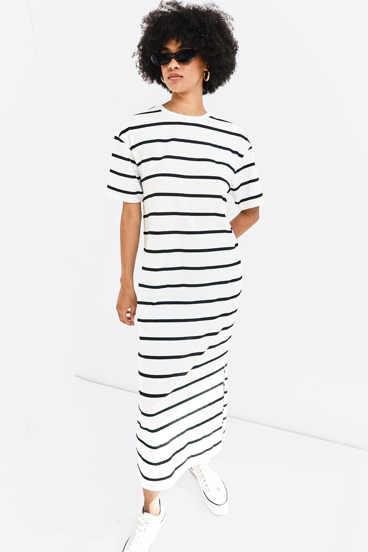 Stripe Column Dress