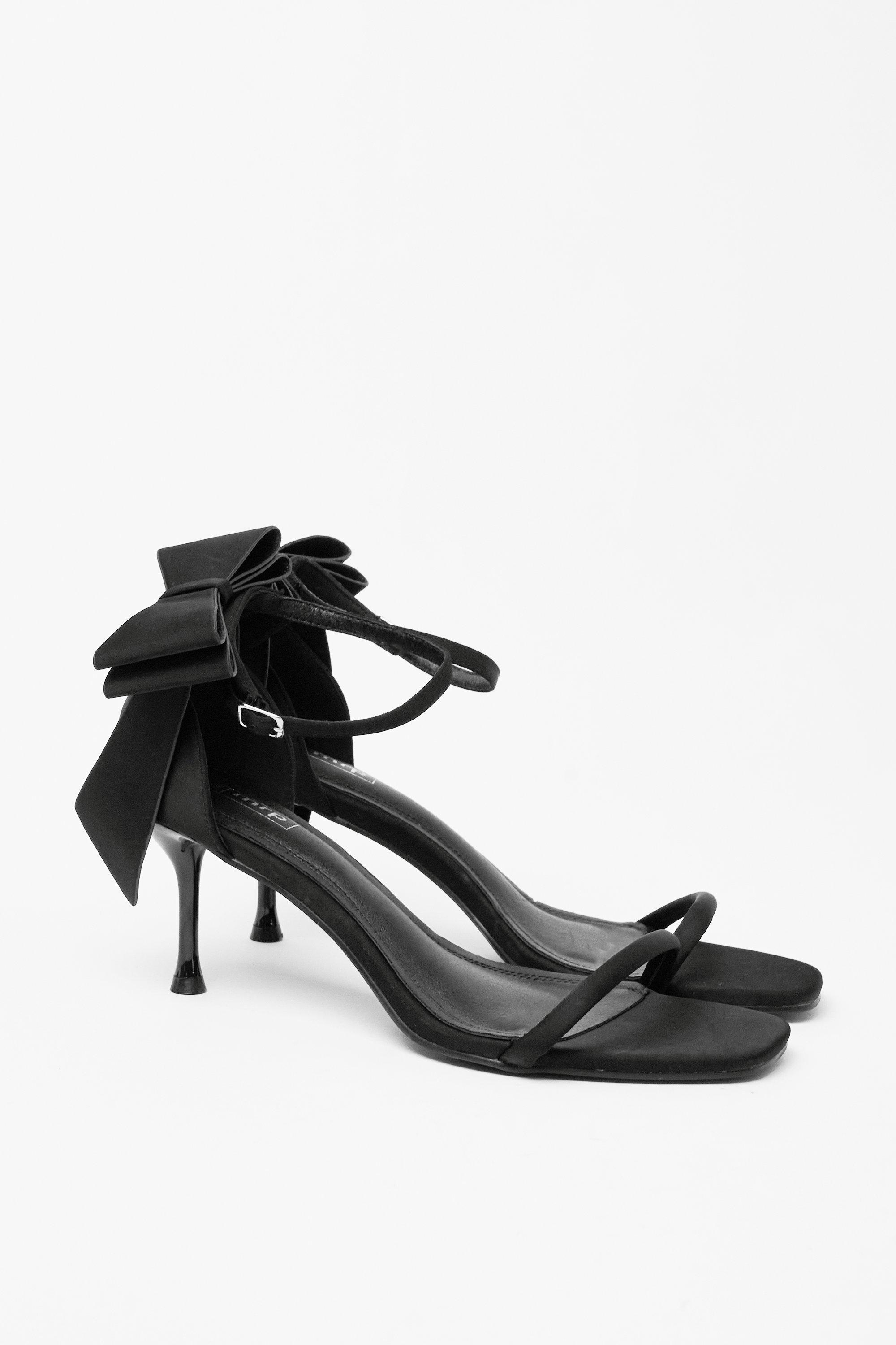 Bow Detail Stiletto Heel