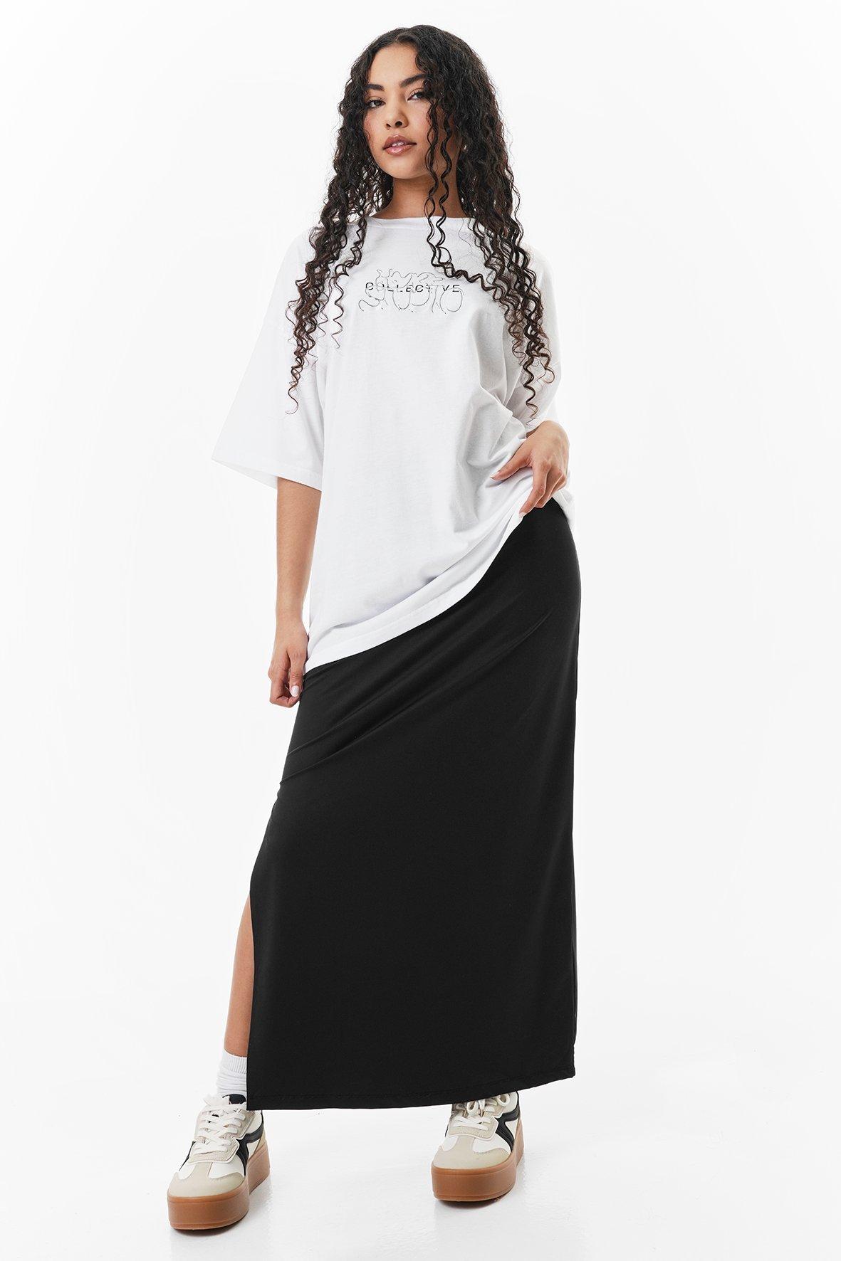 Skin Tight Midi Skirt
