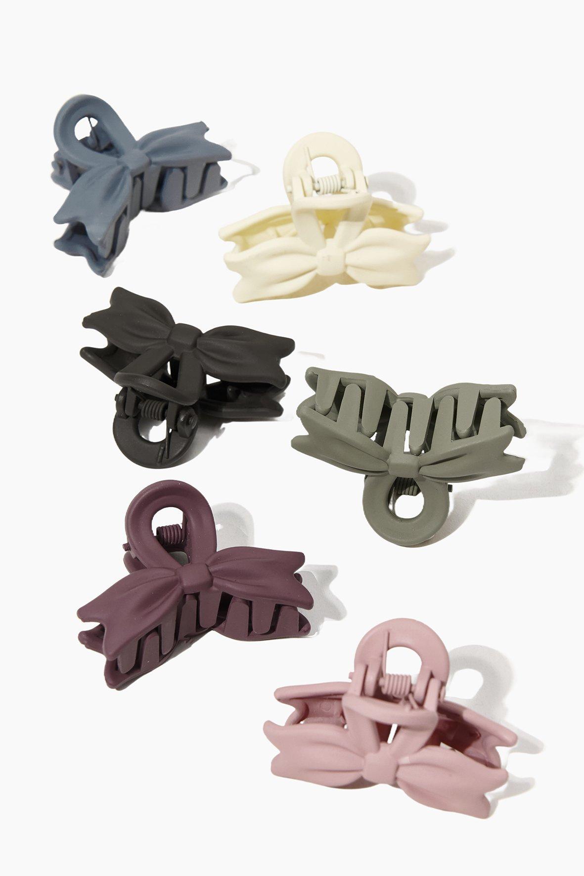 6 Pack Mini Hair Claw