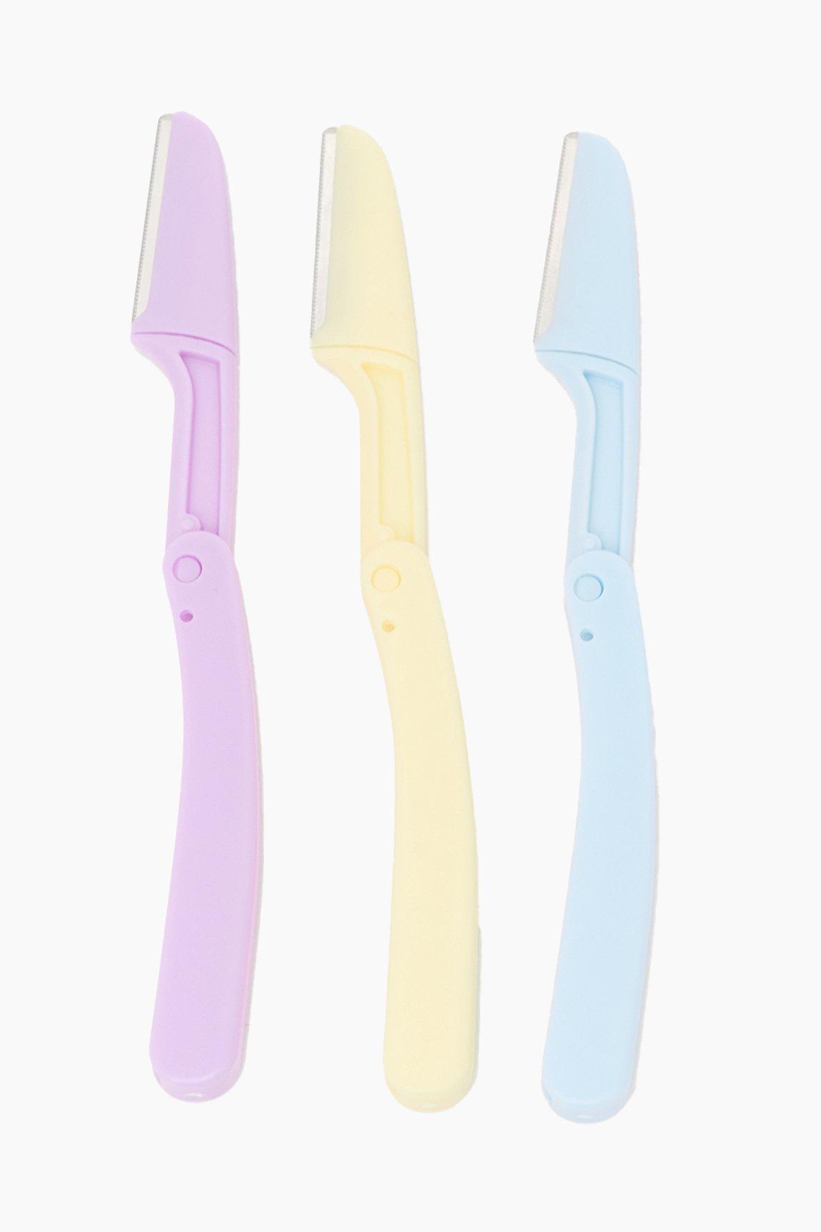 3 Pack Facial Razors