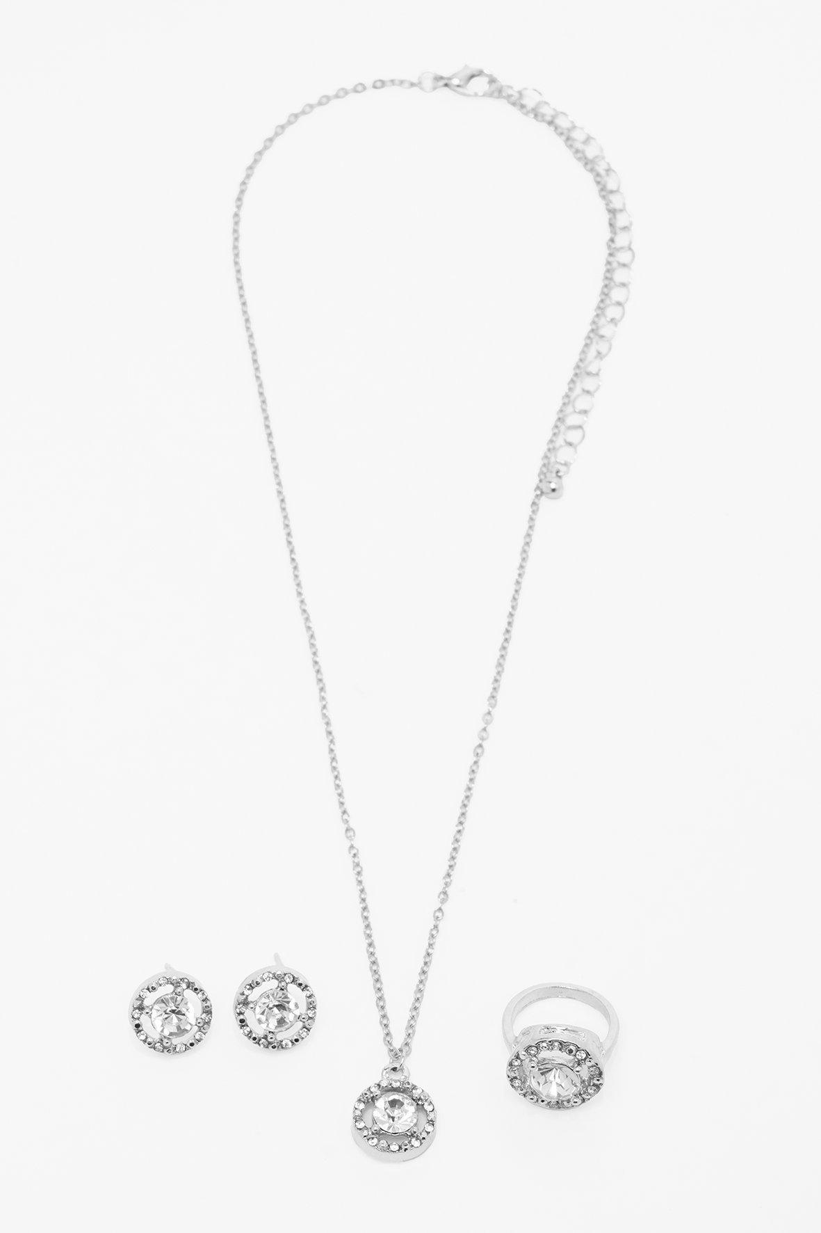 Necklace Ring And Earring Set