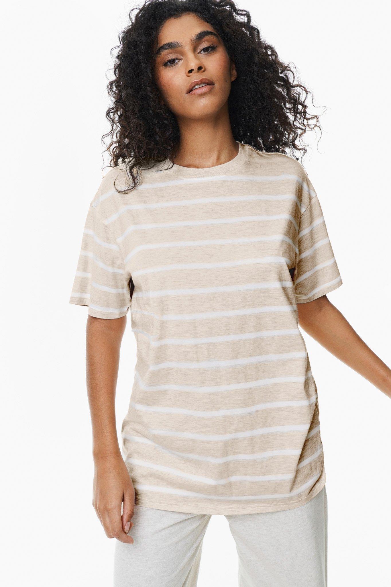 Stripe Oversized Top
