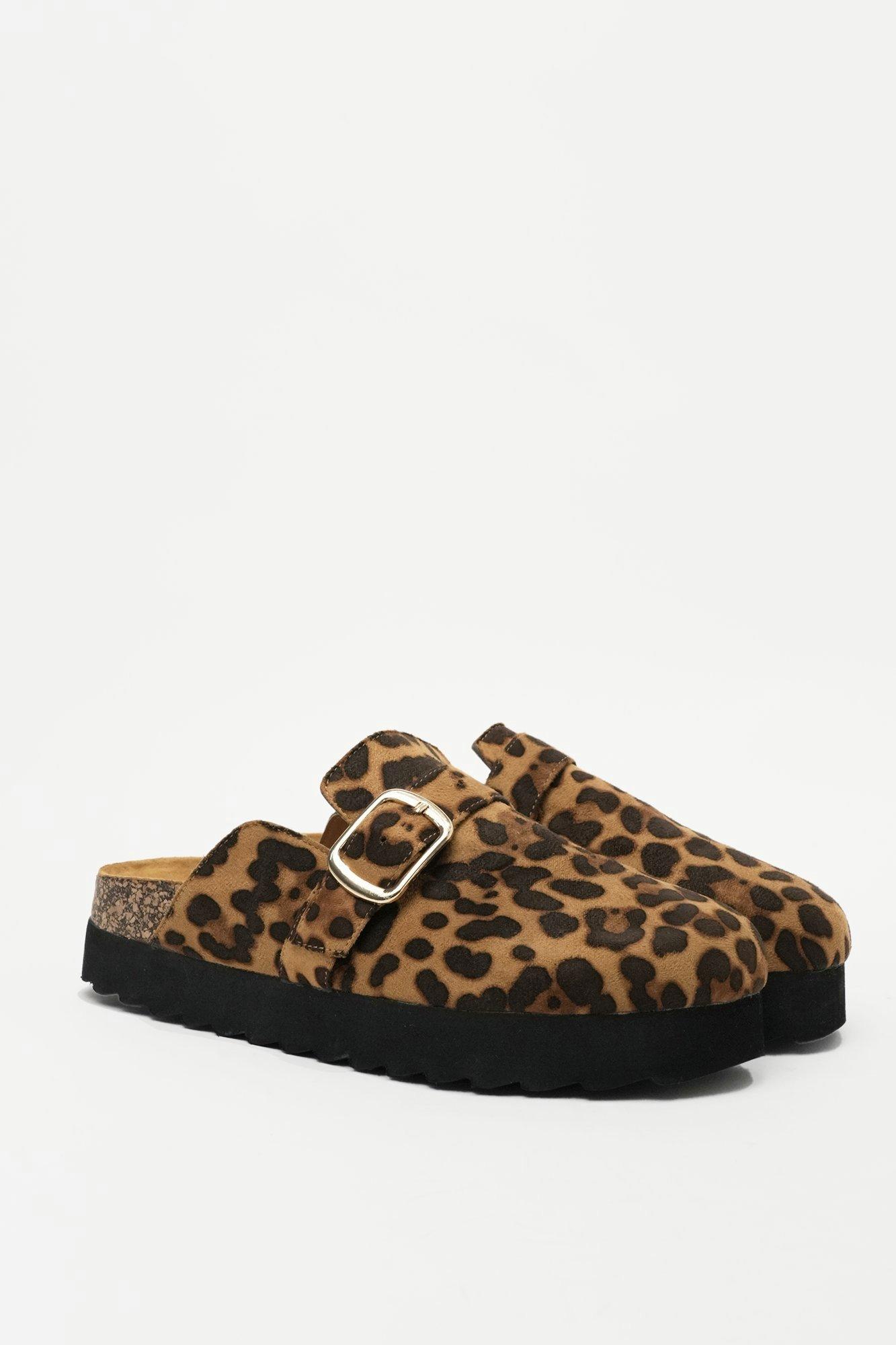 Leopard Print Clog